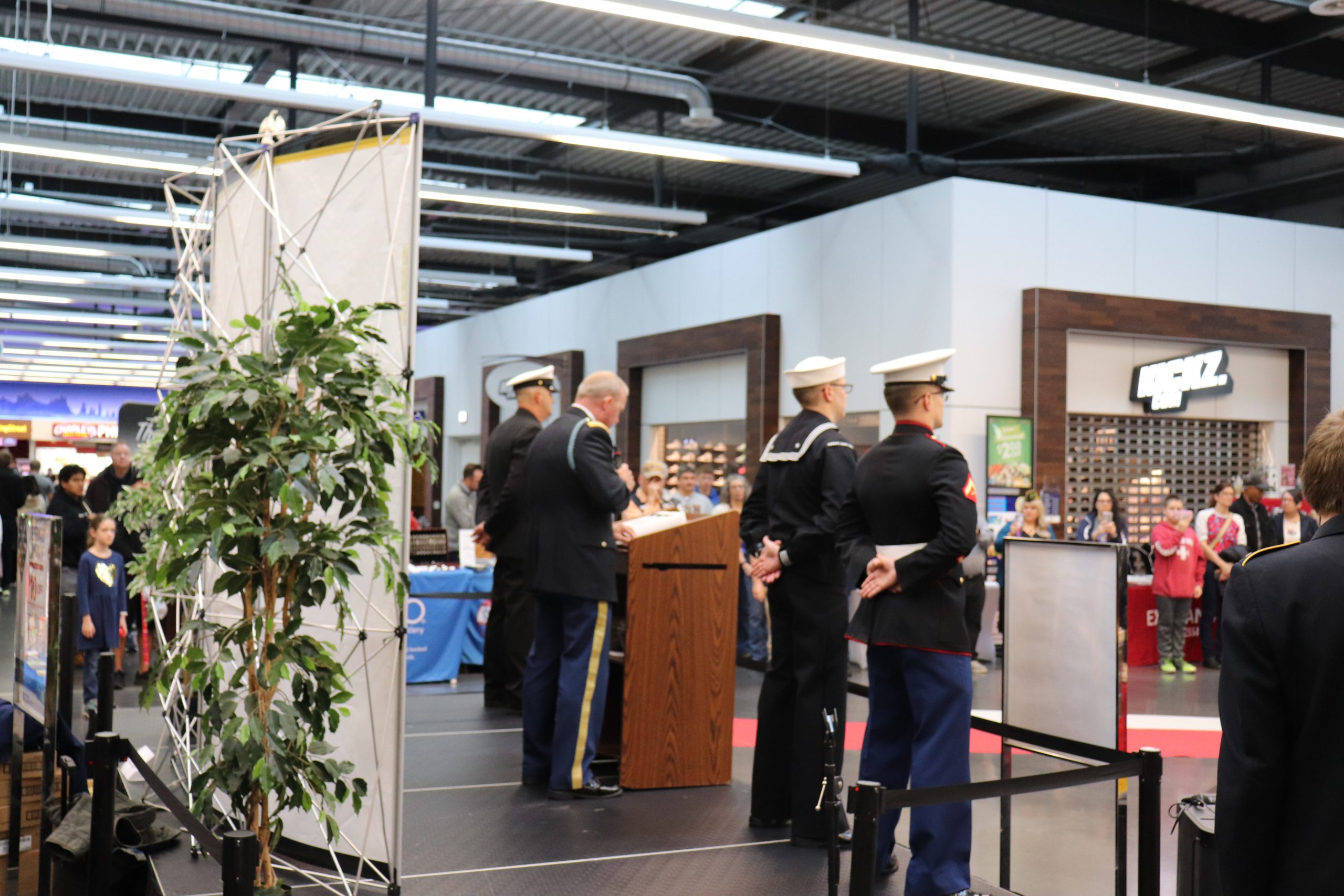 Retiree Appreciation and Veteran’s day celebration assisted by Warrior ...