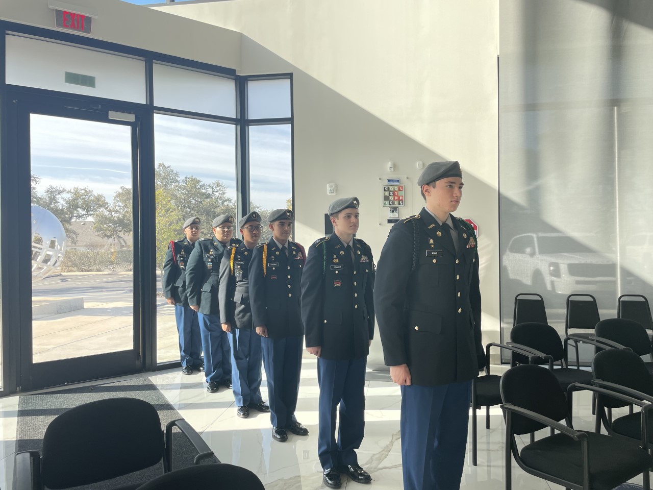 Central Catholic High School Army JROTC Cadets honor Vietnam Veterans ...