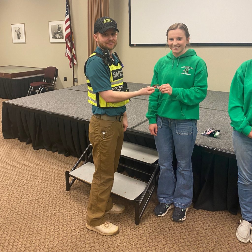 U.S. Army Cadet Command Safety recognized Army JROTC Cadet excellence ...