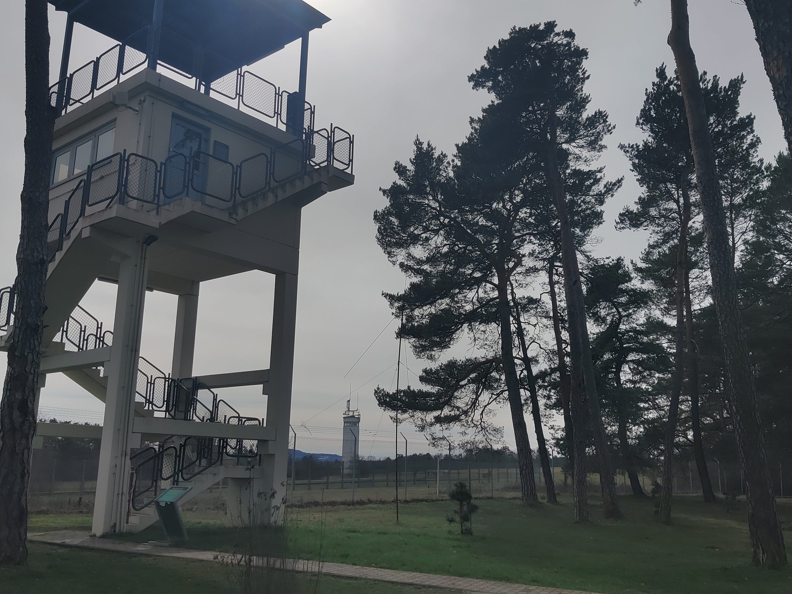 Wiesbaden High School cadets raise American Flag at Point Alpha ...