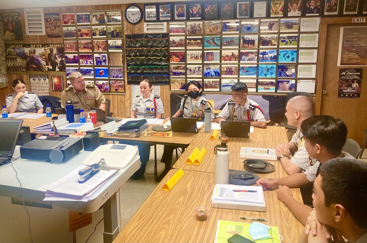 Mililani Army JROTC scores highest during the JROTC Program of ...