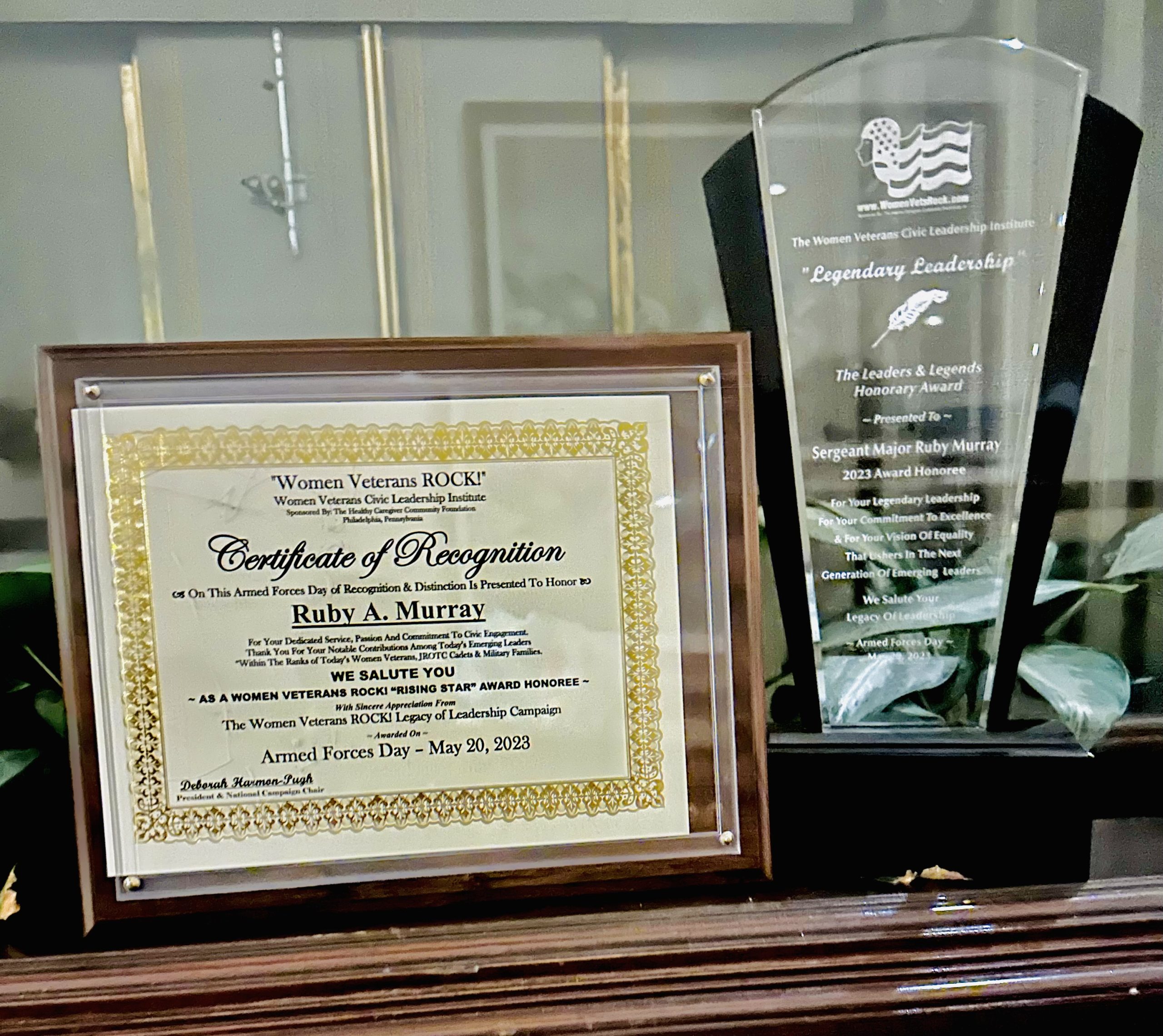 South View High School Instructor SGM (R) Ruby Murray Was Inducted Into ...