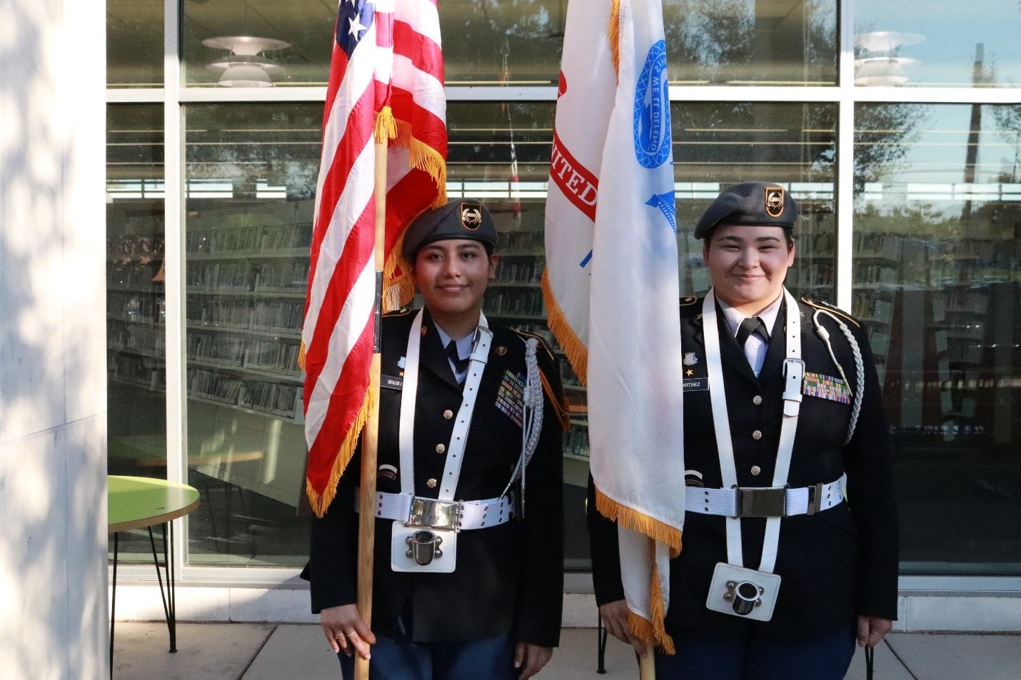 University High School JROTC Joint Color Guard Presents the National ...