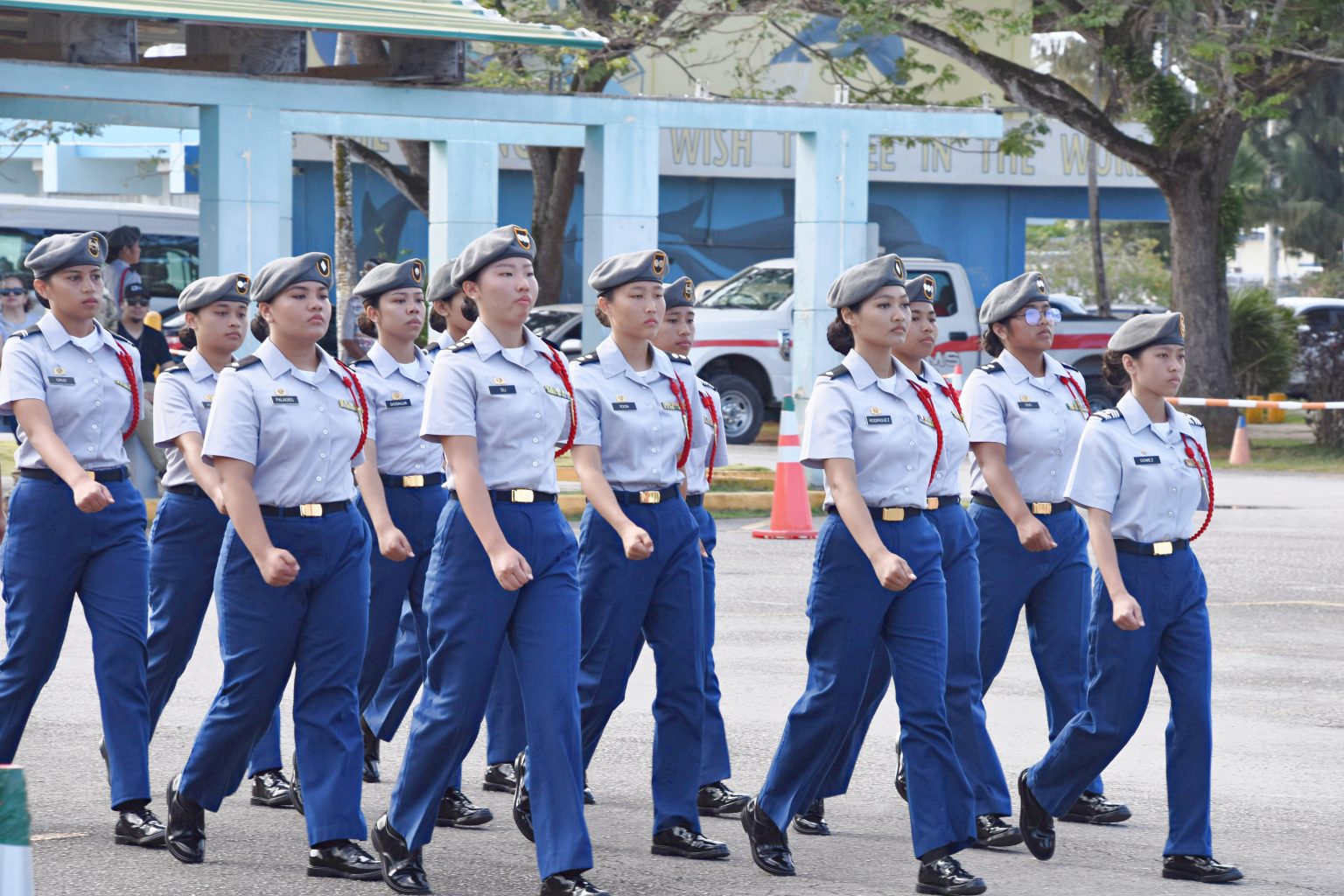 Tinian High School Army JROTC Drill Competition – USARMYJROTC