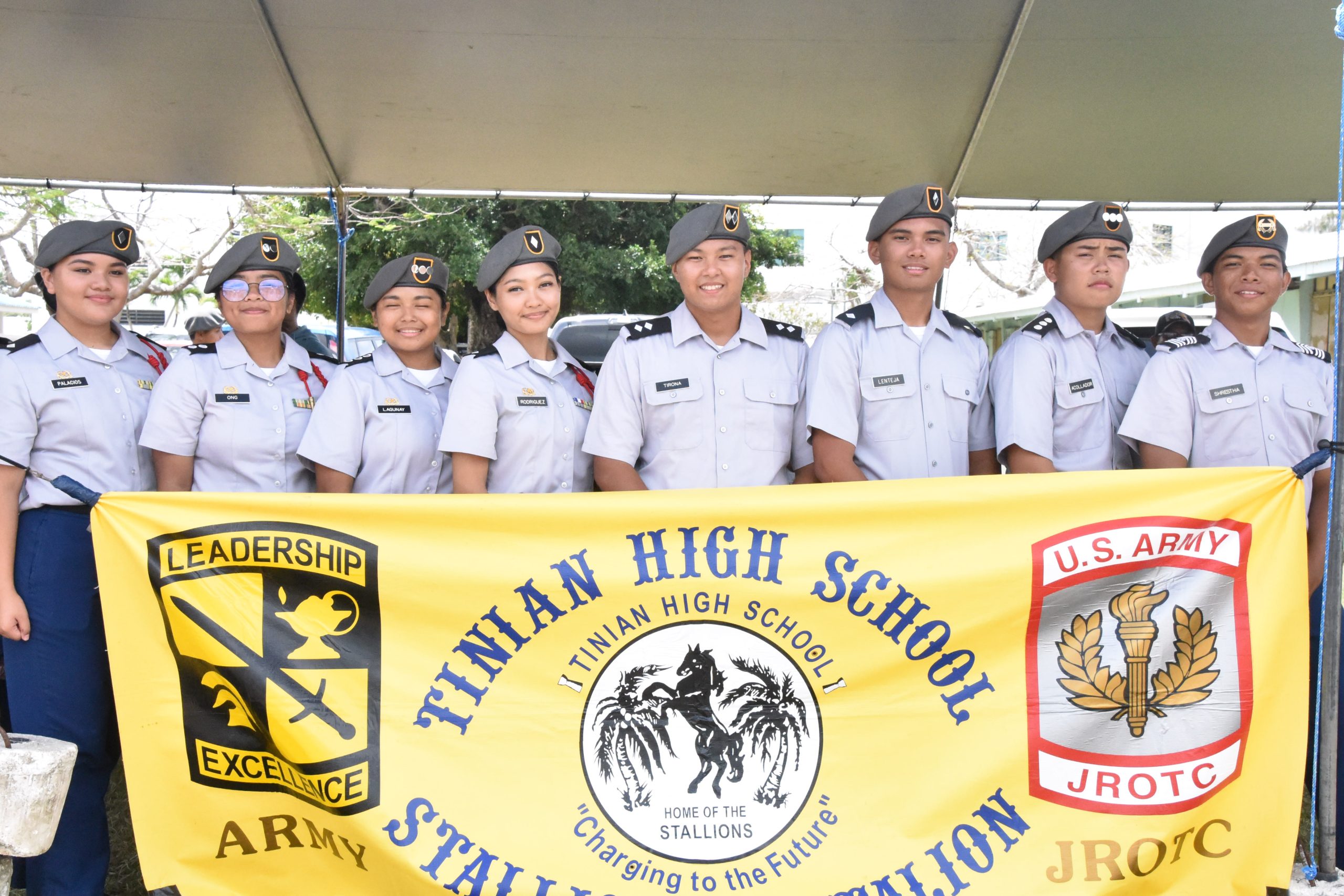 Tinian High School Army JROTC Drill Competition – USARMYJROTC