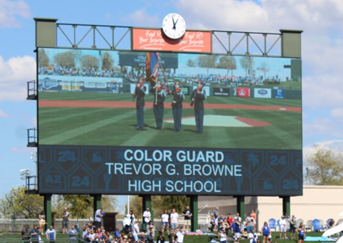 Trevor G Browne High School Army JROTC Color Guard – USARMYJROTC
