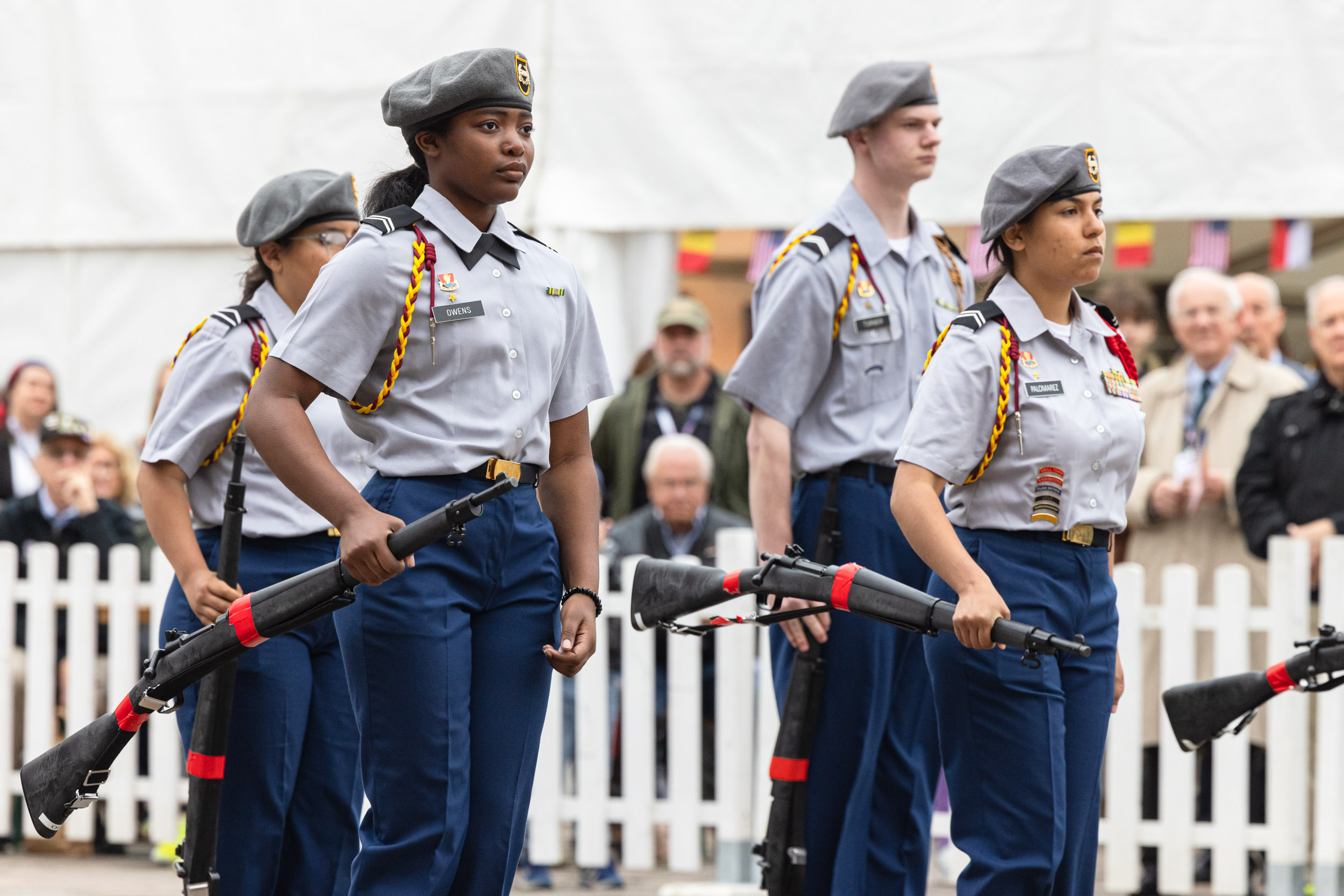 Ansbach Middle High School & Vilseck High School – Drill Teams Remember ...