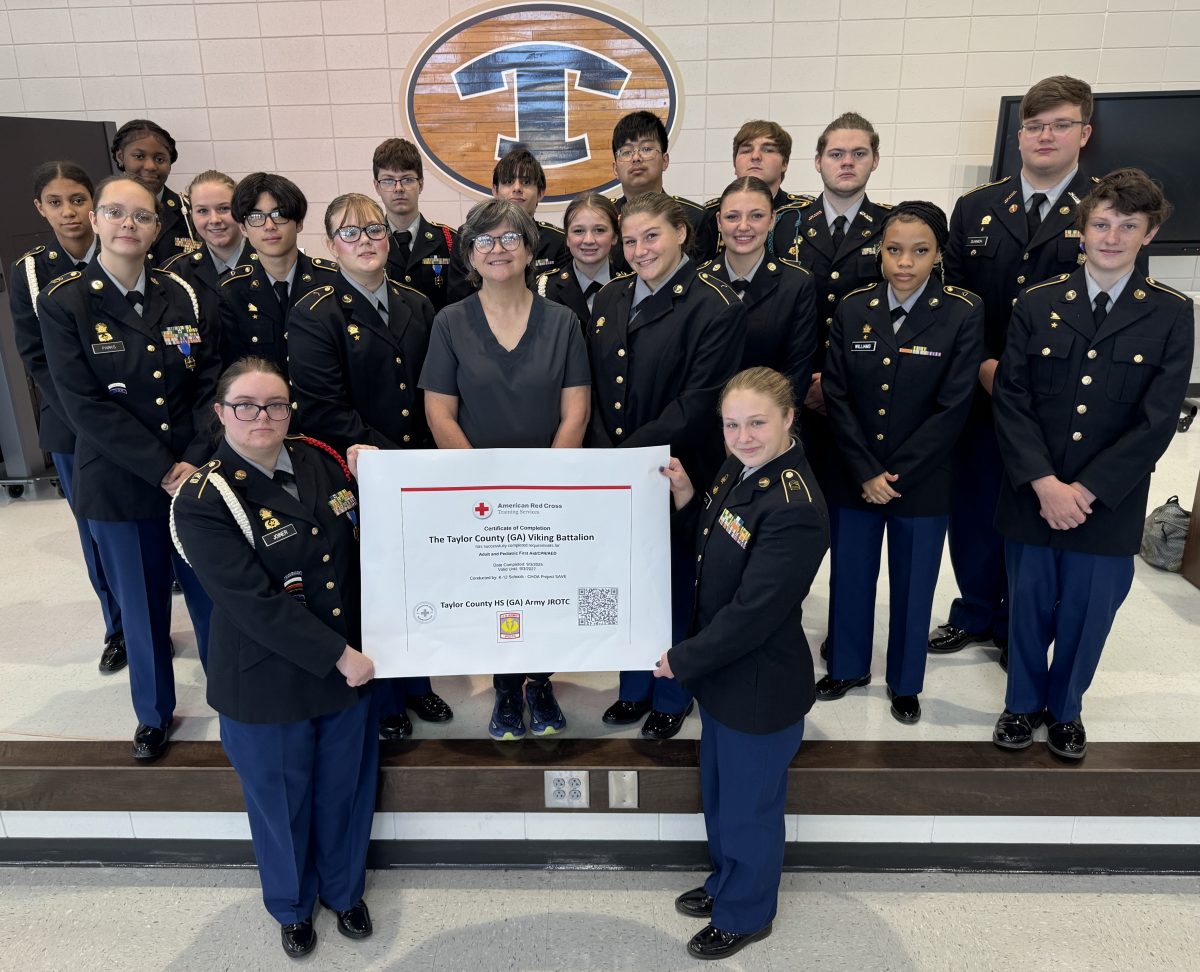 Taylor County High School: JROTC Cadets receive CPR & AED Training – USARMYJROTC